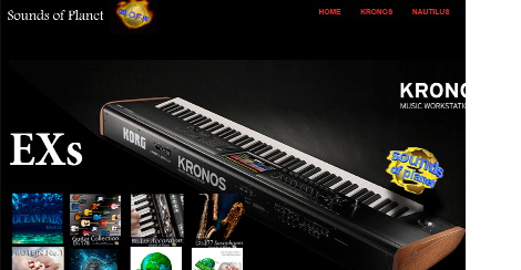 Web - presents new sounds for the Korg Kronos and Korg Nautilus. Programs and Multisamples ...